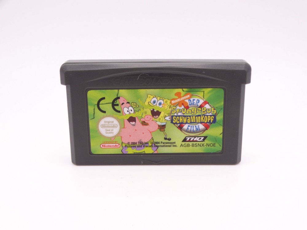 Joc Nintendo Gameboy Advance GBA - SpongeBob Squarepants Movie | arhiva ...