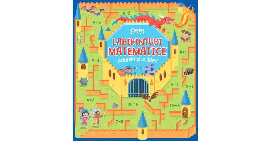 Labirinturi matematice - Adunari si scaderi PlayLearn Toys, Corint ...