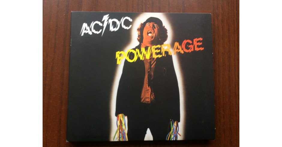 AC/DC Powerage 1978 cd disc remastered muzica hard rock booklet epic ...