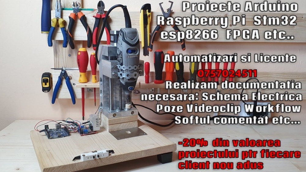 Realizez proiecte arduino pentru facultate licenta sau alte automatizari | arhiva Okazii.ro