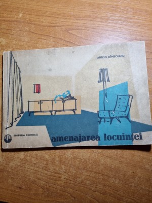 Carte amenajari interioare - amenajarea locuintei - din anul 1962 ...