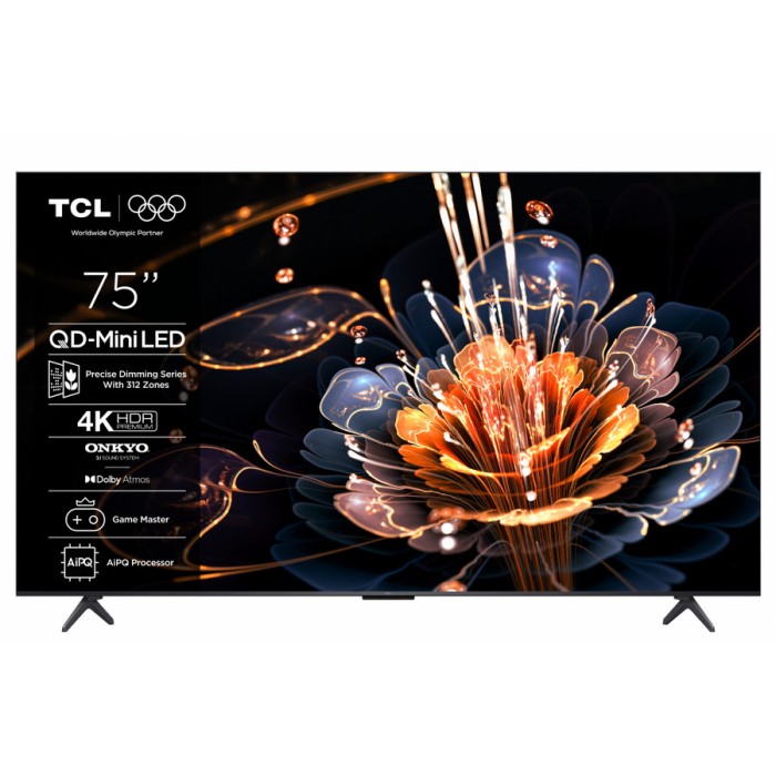 Televizor TCL Mini LED 75C61KS, 189 cm, Smart Google TV, 4K Ultra HD ...