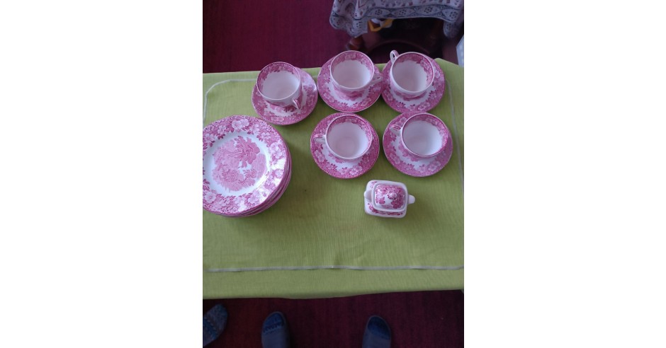 Portelan englezesc Woodland Enoch Wedgwood(Tunstall) Ltd. set de cafea ...
