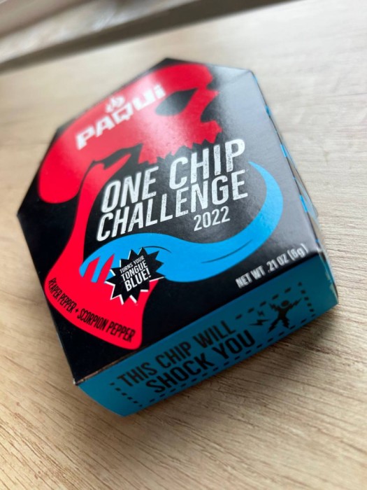 One Chip Challenge - Cel mai picant chips din lume | Okazii.ro