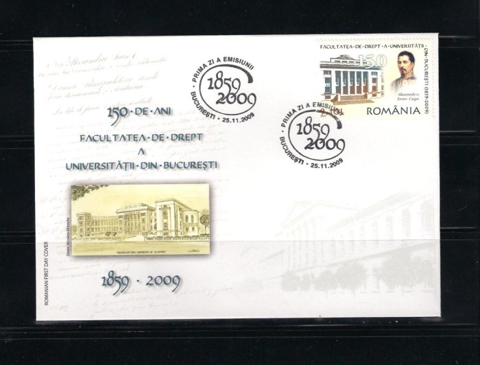 ROMANIA 2009 - FACULTATEA DE DREPT A UNIVERSITATII DIN BUCURESTI - FDC ...