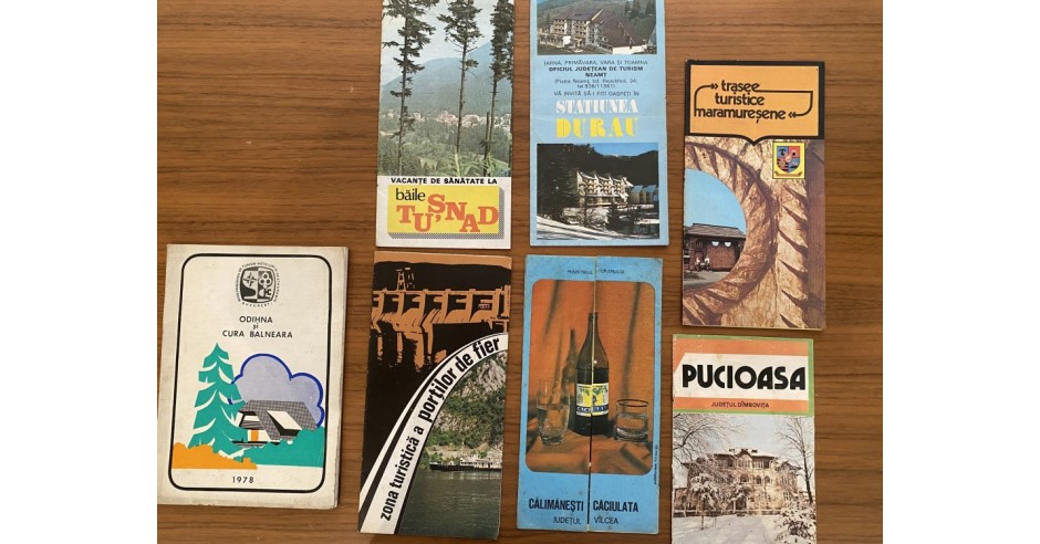 Ghiduri de calatorie turistice vechi statiuni balneare agrement Tusnad Caciulata | arhiva Okazii.ro