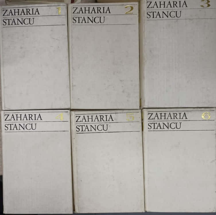 SCRIERI VOL.1-6 POEZII; SAREA E DULCE; CEFE DE TAUR; URUMA, CARUL DE FOC-ZAHARIA STANCU | arhiva ...