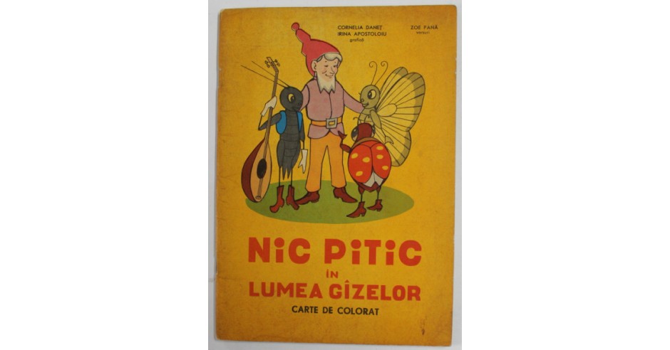 NIC PITIC IN LUMEA GAZELOR , CARTE DE COLORAT de CORNELIA DANET ...