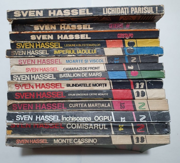 Sven Hassel - Colectia completa - 14 volume | Okazii.ro