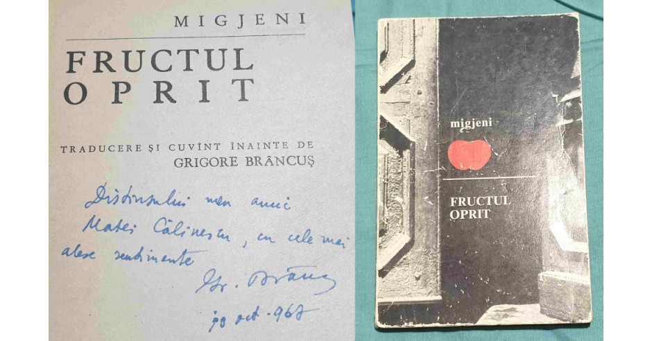 Fructul oprit - Carte cu dedicatie & AUTOGRAF traducere de Grigore ...