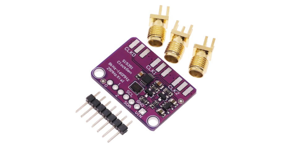 Modul Si5351 I2C clock generator signal (s.4711P) | arhiva Okazii.ro