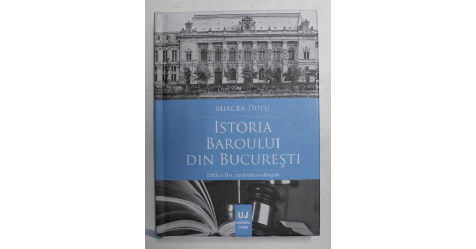 ISTORIA BAROULUI DIN BUCURESTI de MIRCEA DUTU , 2018 | arhiva Okazii.ro