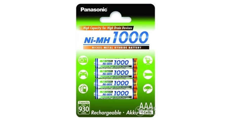 Acumulatori Panasonic AAA R3 1000mAh 4 Bucati / Set | arhiva Okazii.ro