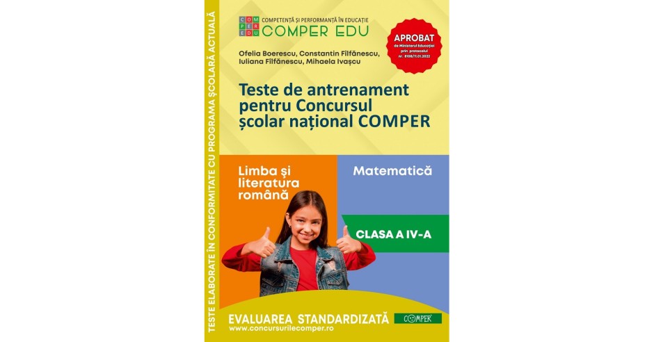 Teste De Antrenament - Clasa 4 - Concursul Comper - Boerescu Ofelia ...