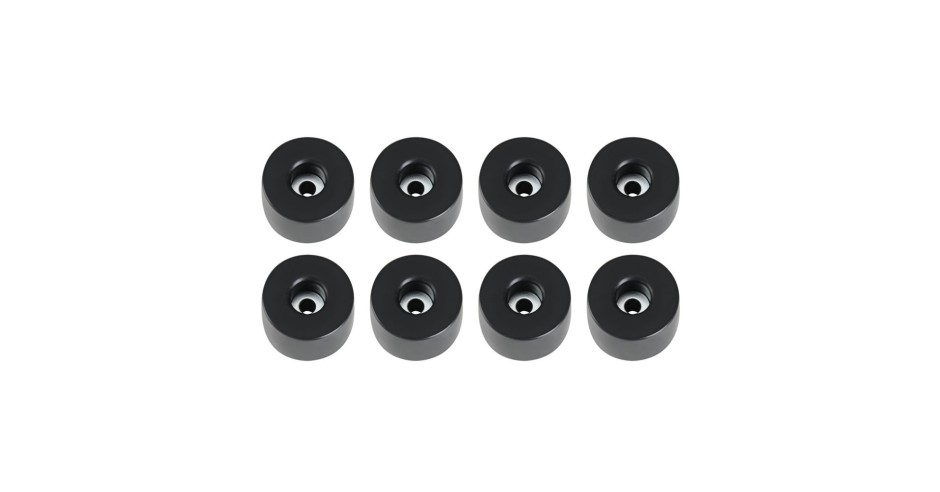 Set de 8 picioruse de cauciuc pentru boxe, 38 x 25 mm, Adam Hall 4911 ...