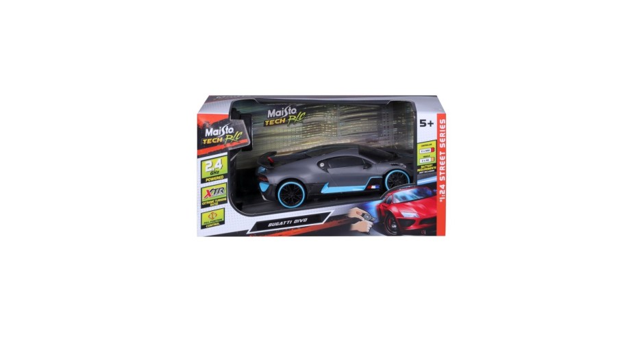 MAISTO MASINUTA CU TELECOMANDA 2 4GHZ BUGATTI DIVO SCARA 1 LA 24 ...