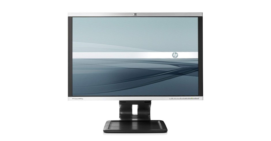 Monitor LCD 24" HP Compaq LA2405WG, 1920x1200, 5ms, DVI, VGA, Cabluri ...