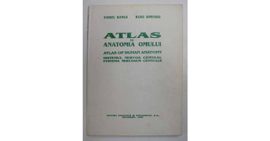 ATLAS DE ANATOMIA OMULUI SISTEMUL NERVOS CENTRAL 1993-VIOREL RANGA ...