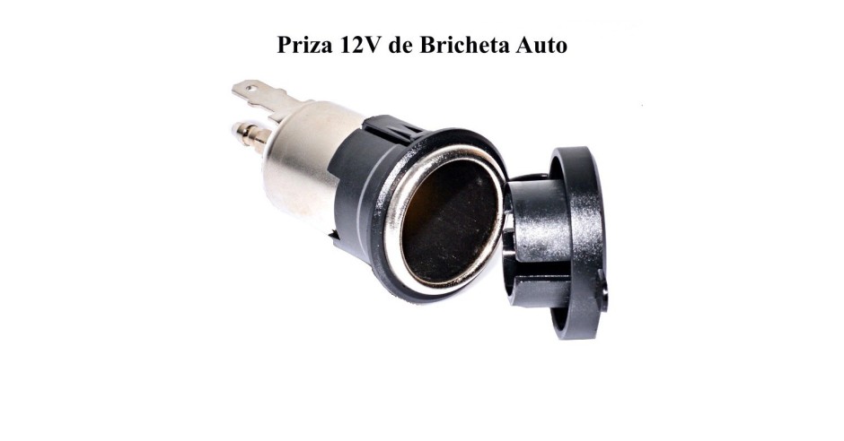 PRIZA 12V BRICHETA AUTO CU CAPAC | arhiva Okazii.ro