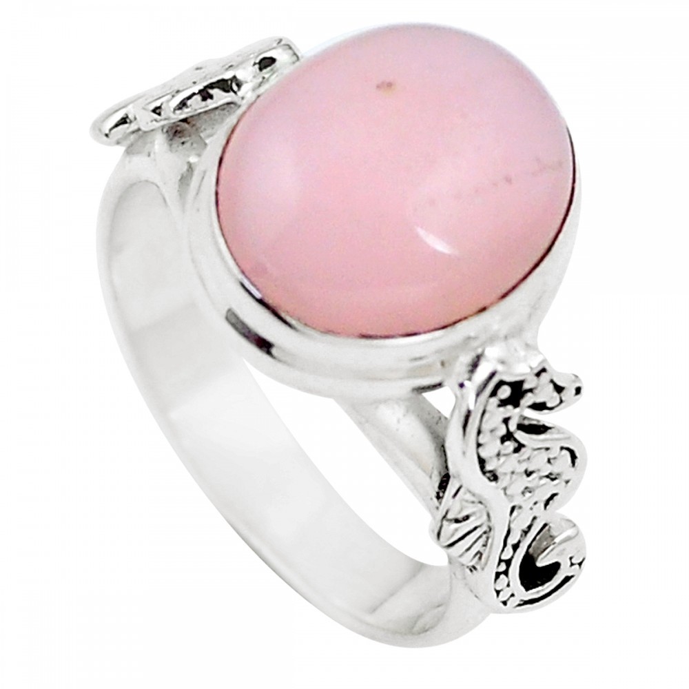 INEL ARGINT 925 CU OPAL ROZ SI CALUTI DE MARE | arhiva Okazii.ro