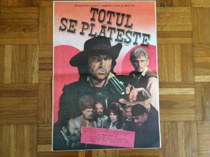 Totul se plateste 1986 AFIS casa de filme film romanesc margelatu ...