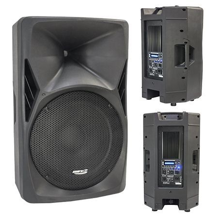 BOXA ACTIVA 15 inch/38CM 8OHM 300W RMS CU BT/USB/FM/SD/AUX | Okazii.ro