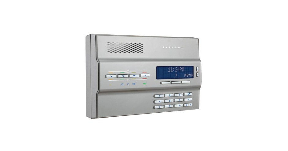 CENTRALA alarma PARADOX, panou control MG6250, 64-Zone cu GPRS/GSM ...