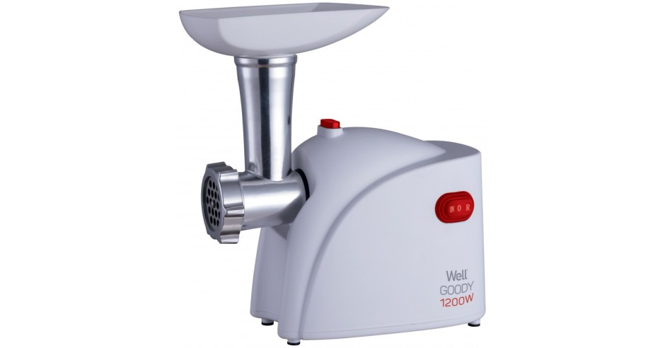Masina electrica de tocat carne Goody, 1200 W, 1.5 kg/min, 2 site ...