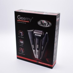 Masina de tuns ,barbierit si trimmer cu acumulator 3in1 Geemy GM-598 ...