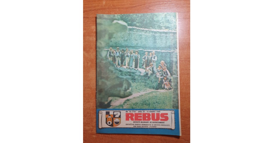 Revista rebus 15 august 1989 | Okazii.ro