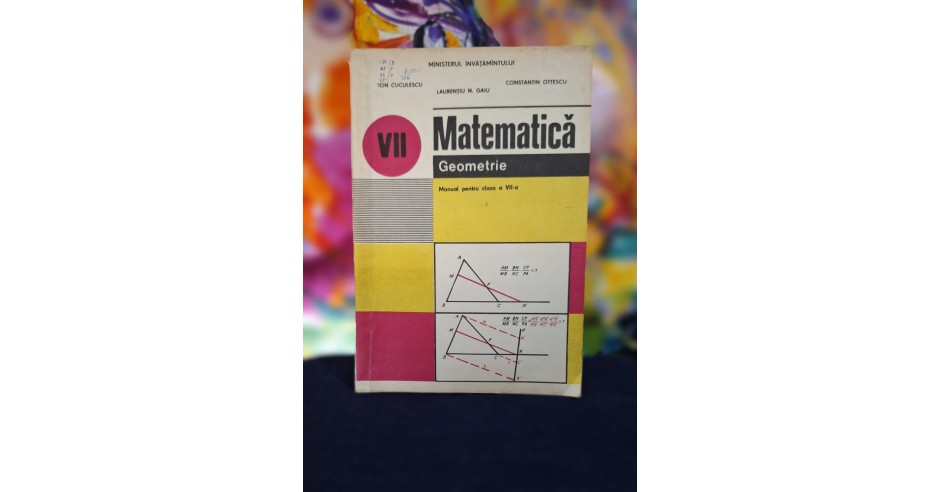 Carte - Matematica, geometrie manual pentru clasa a VII- a - Ion ...