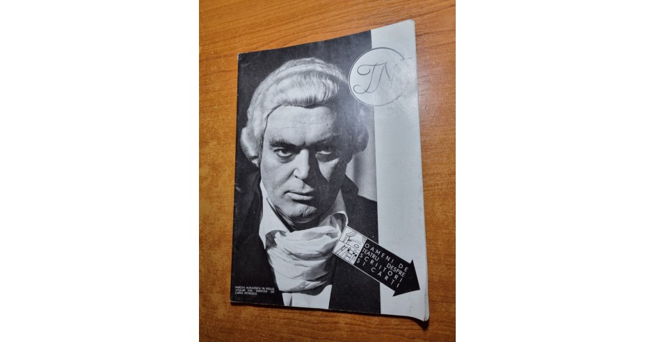 Program teatrul national 1974-1975-florin piersic,geo barton,al.giugaru ...
