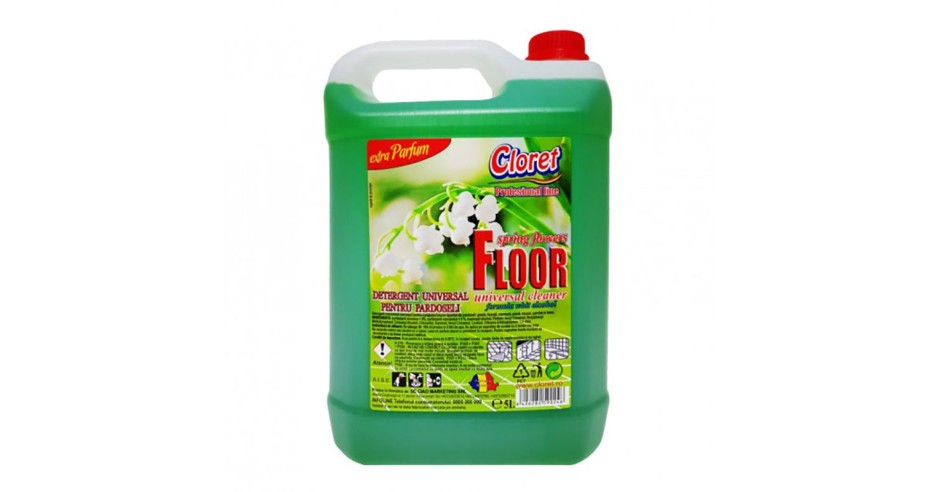 Detergent pardoseala Cloret Spring Flowers 5l | arhiva Okazii.ro