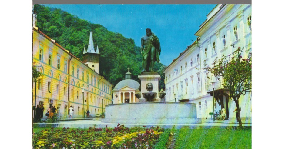 CPIB 15359 - CARTE POSTALA - BAILE HERCULANE. STATUIA LUI HERCULE ...