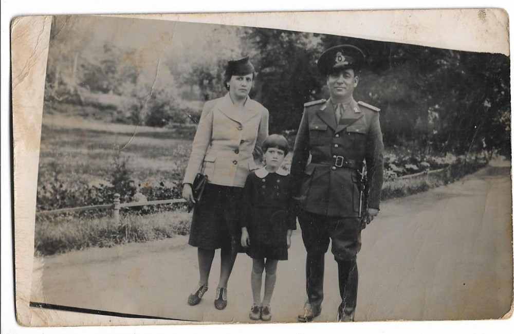 A2041 Ofiter roman cu stilet 1941 poza veche regalista | arhiva Okazii.ro