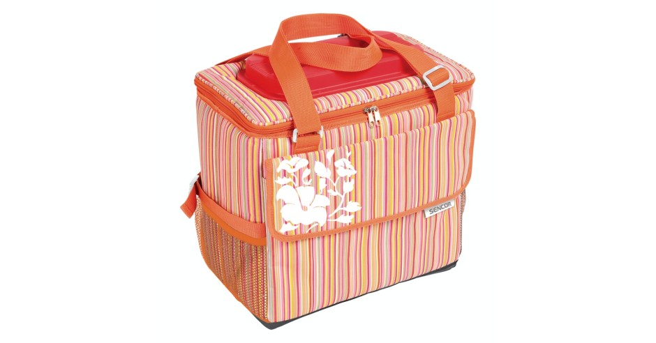 Geanta frigorifica auto, pliabila pentru camping, Sencor SCM 3033RD, 32 ...