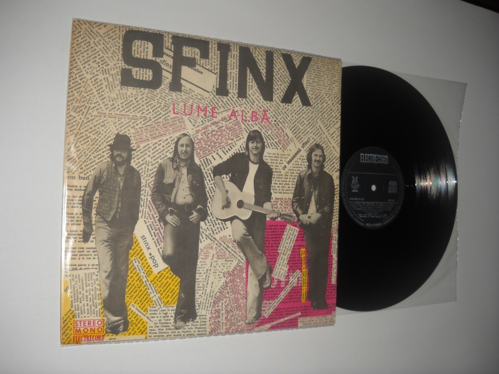 SFINX (cu Dan Andrei Aldea) : Lume Alba (1975) vinil rock autohton ...