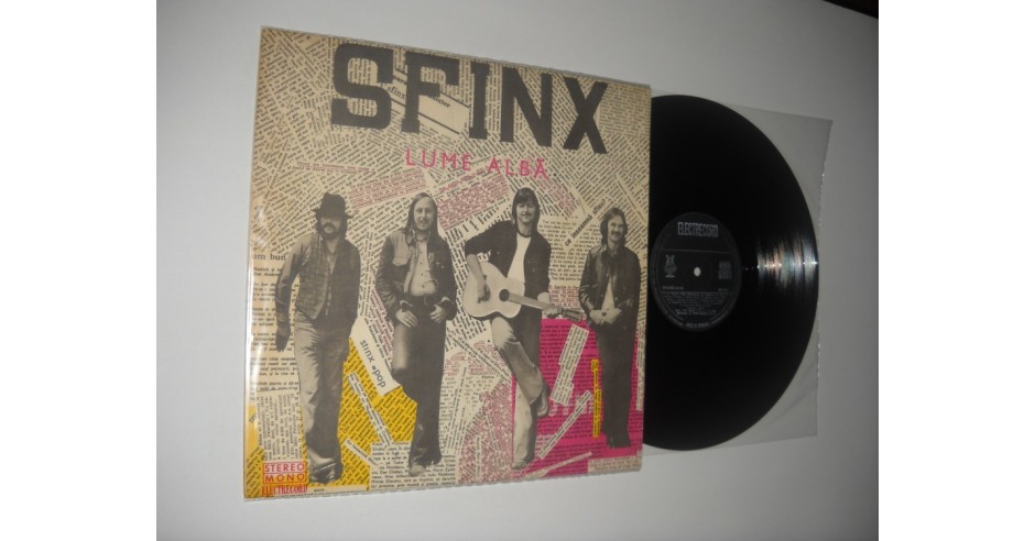 SFINX (cu Dan Andrei Aldea) : Lume Alba (1975) vinil rock autohton ...