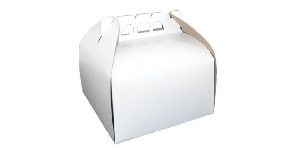 Cutii Albe pentru Tort CT4, 30x30 cm, 25 Buc/Bax, Cutii cu Carton ...