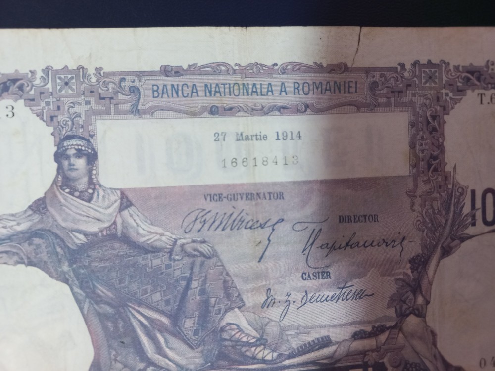 bancnote romanesti 100lei 1914 | arhiva Okazii.ro