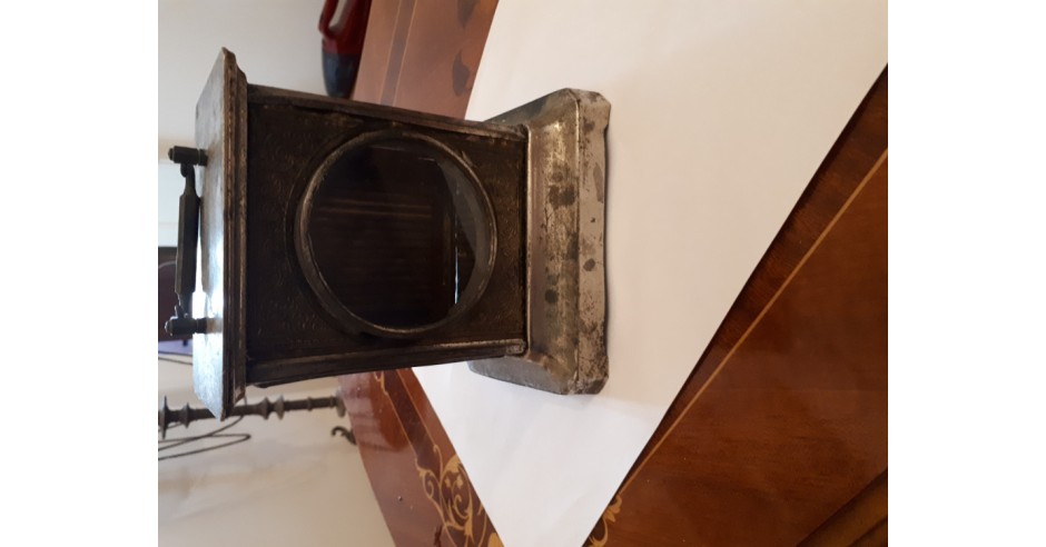 CY Carcasa foarte veche pentru un ceas CARRIAGE CLOCK posibil mecanism ...