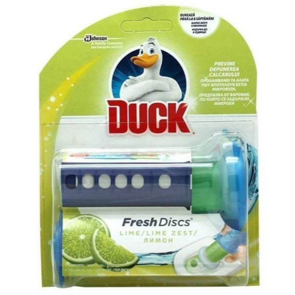 Odorizant WC DUCK Lime, 36 ml, Odorizante Toaleta DUCK, Odorizante WC ...