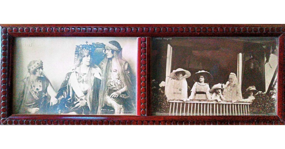 Doua carti postale puse in rama cu REGINA MARIA | arhiva Okazii.ro
