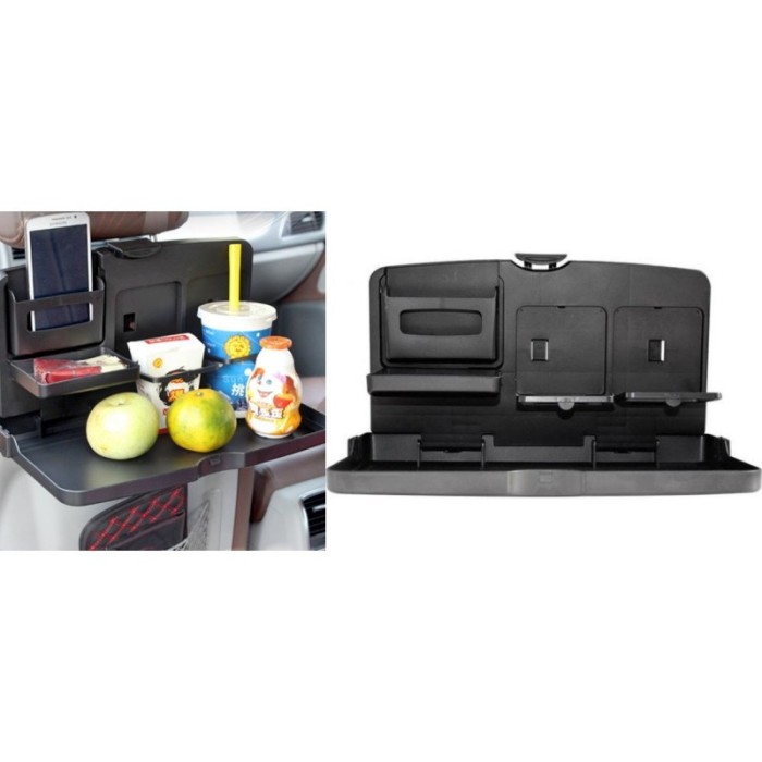 Masuta Rabatabila Auto pentru Tetiera,Neagra | Okazii.ro