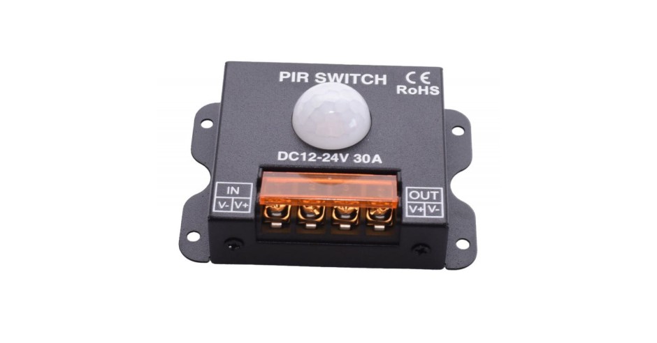 SENZOR PIR-30 COMUTATOR MISCARE 12V-24V / 30A | arhiva Okazii.ro