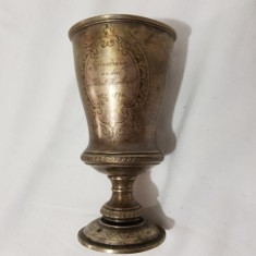 PAHAR ,POTIR ,POCAL DE ARGINT -AUSTRIA -1886 | arhiva Okazii.ro