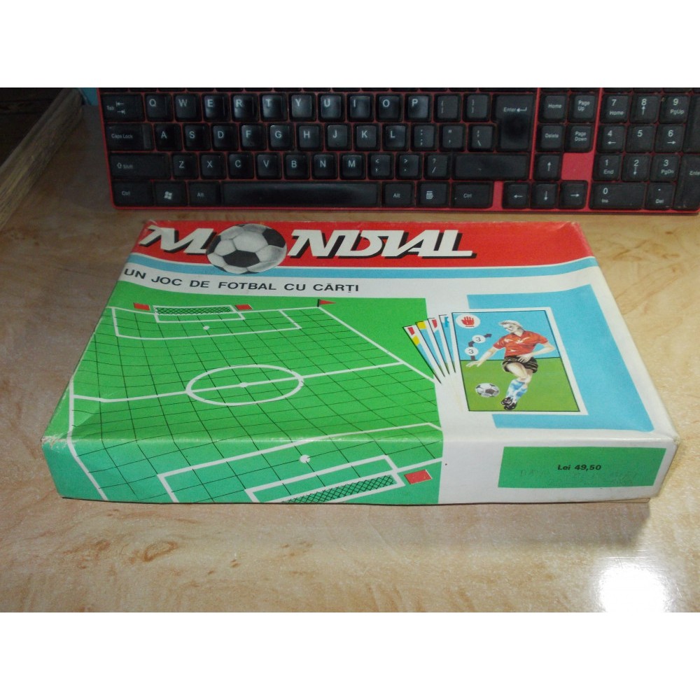 JOC VECHI ROMANESC : MONDIAL , UN JOC DE FOTBAL CU CARTI , COOP ...