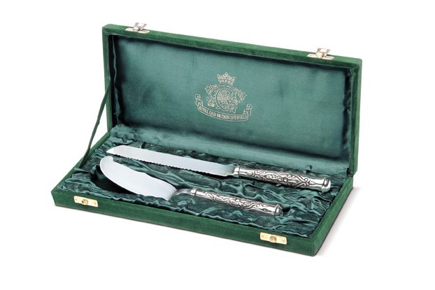 Set argintat cutit tort si prajituri Sheffield Chinelli COD: 635 ...