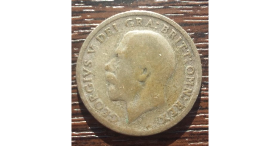 (A68) MONEDA DIN ARGINT ANGLIA - 6 PENCE 1924 | arhiva Okazii.ro