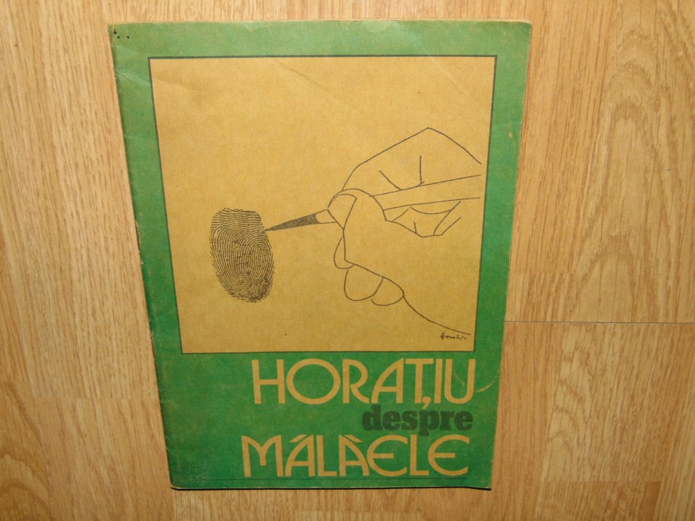 HORATIU DESPRE MALAELE-ALBUM CARICATURI ANII 80 | arhiva Okazii.ro
